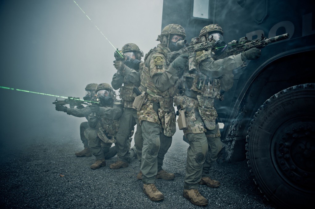 Le GTI en Une d’un magazine international - Sûreté du Québec