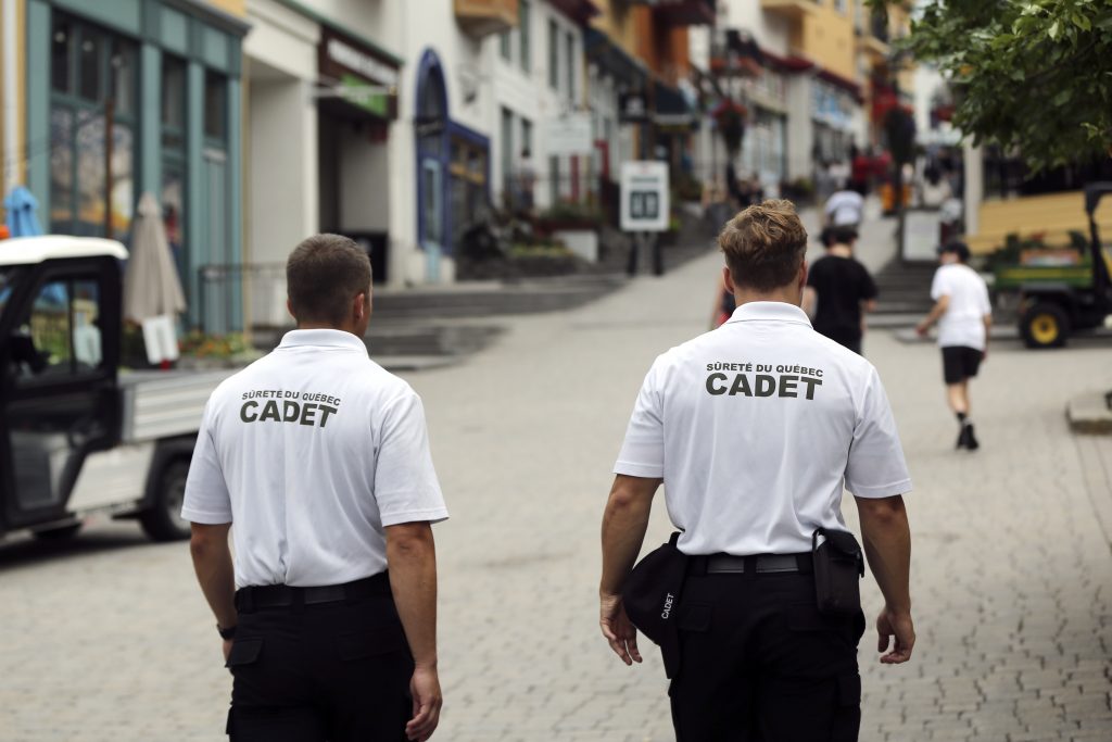 Les cadets : une aide précieuse et efficace! - Sûreté du Québec